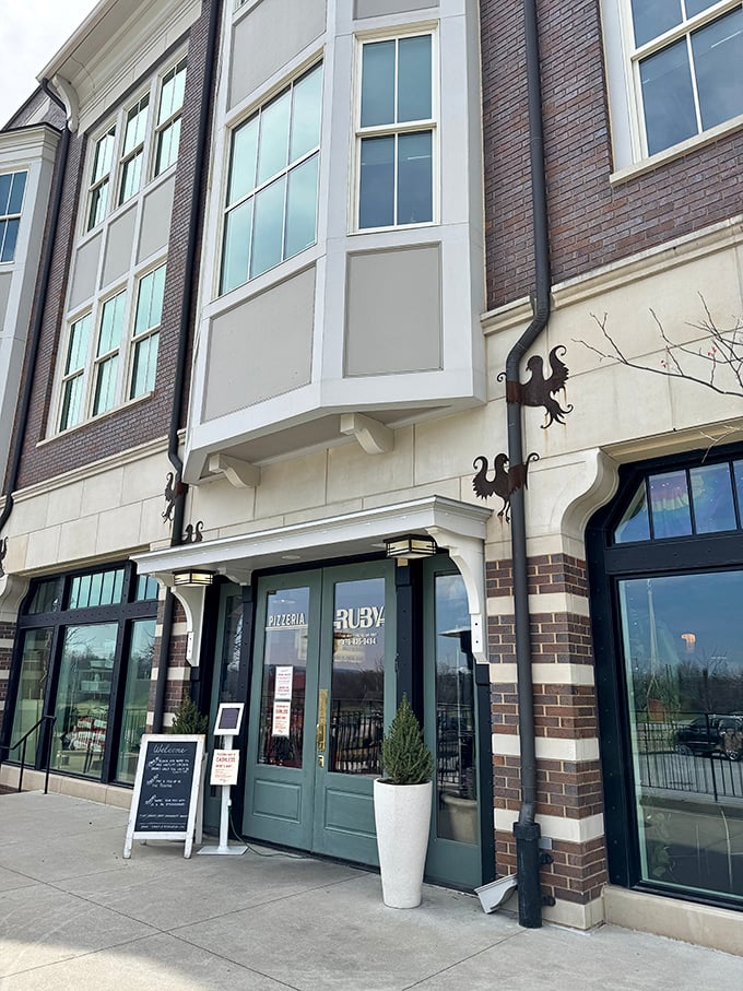 Modern elegance meets pizza perfection. This isn't your grandfather's pizza joint – though he'd probably love it too!