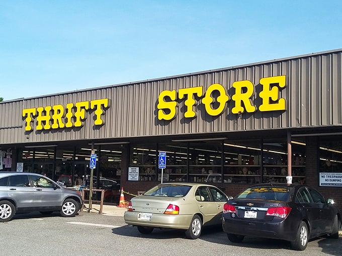 Prime Thrift's unassuming storefront hides a world of wonders within. Like finding a diamond in the suburban strip mall rough!