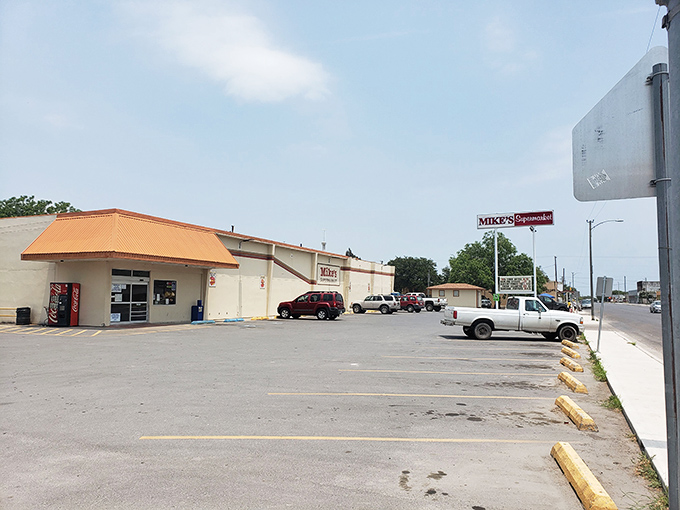A white historic building in Rio Hondo gleams in the Texas sun, housing businesses where customers are treated like family.
