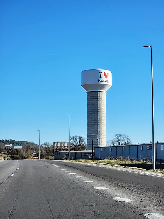 Russellville's downtown invites leisurely strolls without emptying your wallet&mdash;the kind of place where "budget-friendly" isn't a compromise.