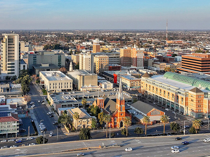 Stockton's downtown skyline reflects the city's blend of historic charm and urban renewal. Waterfront living without the coastal price tag!