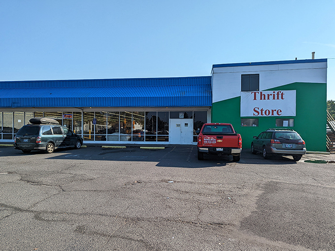 SuperThrift Portland could double as an airplane hangar. That's not just a store&mdash;it's a thrifting universe with its own gravitational pull.