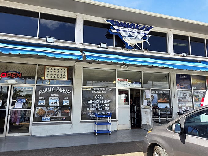 Tanioka's storefront might not win architectural awards, but the poke inside deserves a culinary gold medal.