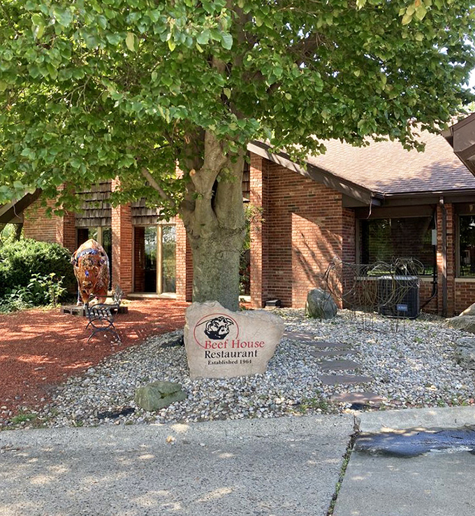 Those cheerful cow logo out front aren't just decoration&mdash;they're celebrating the amazing beef waiting for you inside this barn.