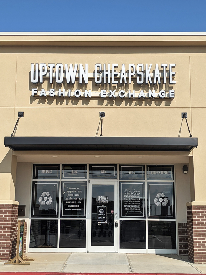 Uptown Cheapskate Midwest City brings boutique vibes to secondhand shopping. Designer labels without designer prices await inside!