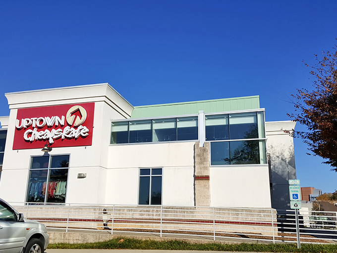 Uptown Cheapskate Raleigh's modern design breaks the thrift store stereotype &ndash; no mothball scent or fluorescent lighting here!