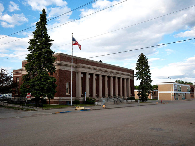 Valley City's historic post office building stands as a testament to an era when architecture made a statement.