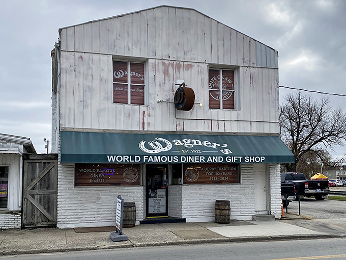 Wagner's rustic white building looks frozen in time &ndash; a slice of Kentucky Derby history serving breakfast champions.