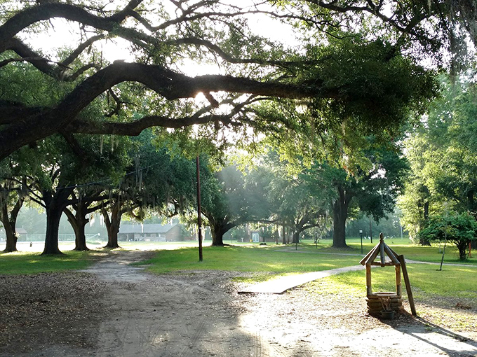 Walterboro's main street moves at the perfect pace for window shopping and people watching. 