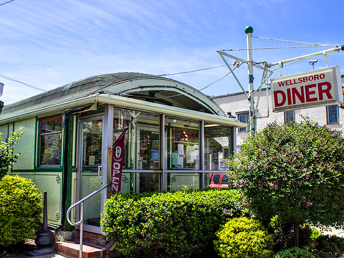 The Wellsboro Diner's distinctive green curved roof has been welcoming hungry folks longer than most of us have been alive.