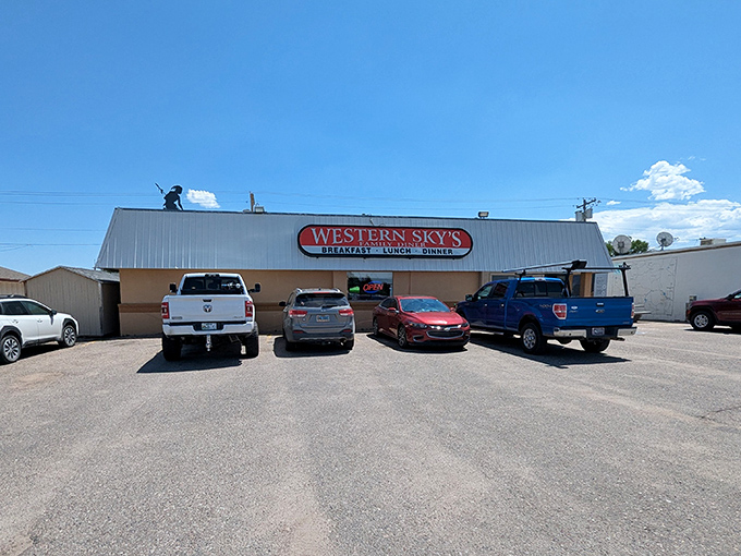 Simple storefront, extraordinary comfort food - Western Sky's keeps Wheatland well-fed and happy always. 