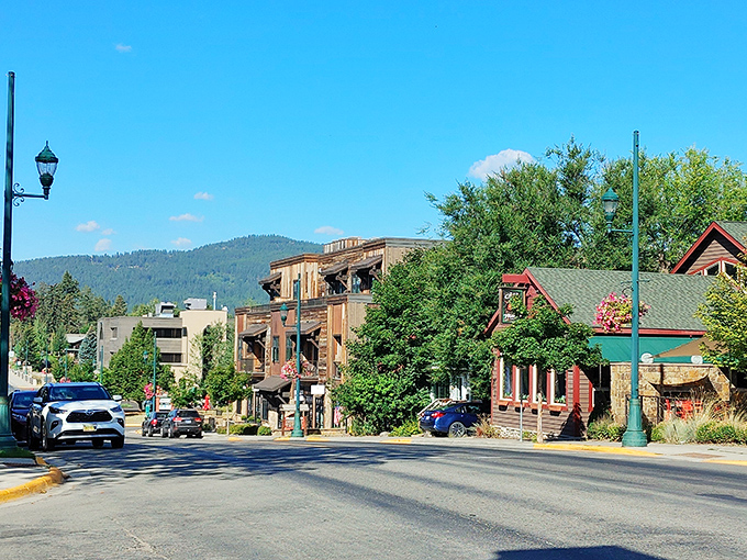 Whitefish &ndash; where a vibrant downtown meets the serene beauty of mountain-ringed waters.