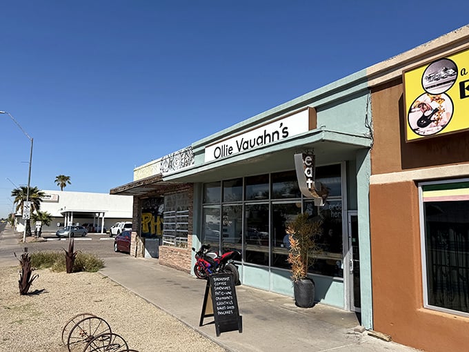 Ollie Vaughn's mint-green storefront is the breakfast equivalent of finding money in your old jacket pocket &ndash; an unexpected delight.