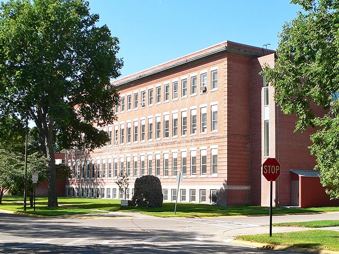 Alliance's downtown brick buildings stand shoulder to shoulder, weathered and proud like old friends who've seen everything together.