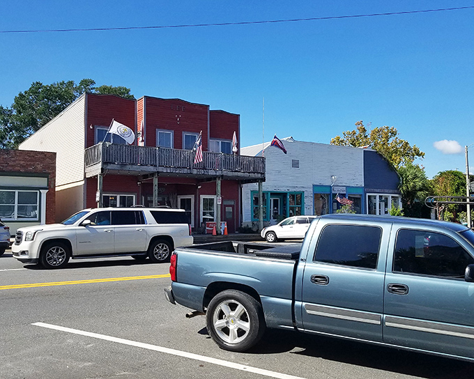 Brick buildings and quiet streets make Apalachicola the kind of place where you accidentally spend three hours just wandering around smiling.
