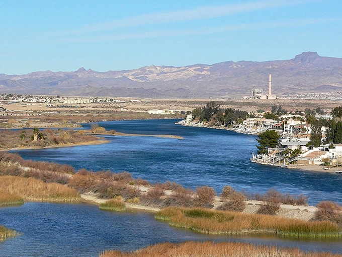 Colorado River views and casino lights make Bullhead City retirement feel like a permanent vacation.
