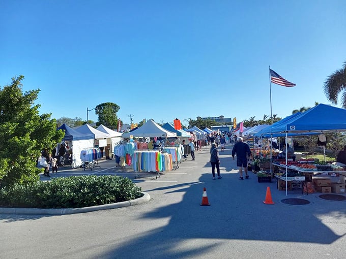 Cape Coral's market proves that the best shopping doesn't happen in malls but under Florida's impossibly blue skies.
