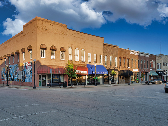 Wide streets and historic buildings create the perfect backdrop for unhurried weekend wandering and discovery.
