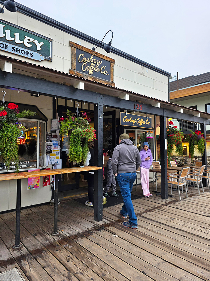 Those hanging flower baskets aren't just pretty&mdash;they're a signal that inside awaits the kind of care and attention that makes great coffee legendary.