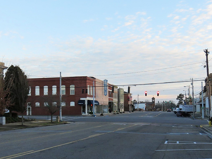 Tree-lined streets create natural canopies where every walk feels like a peaceful retreat.
