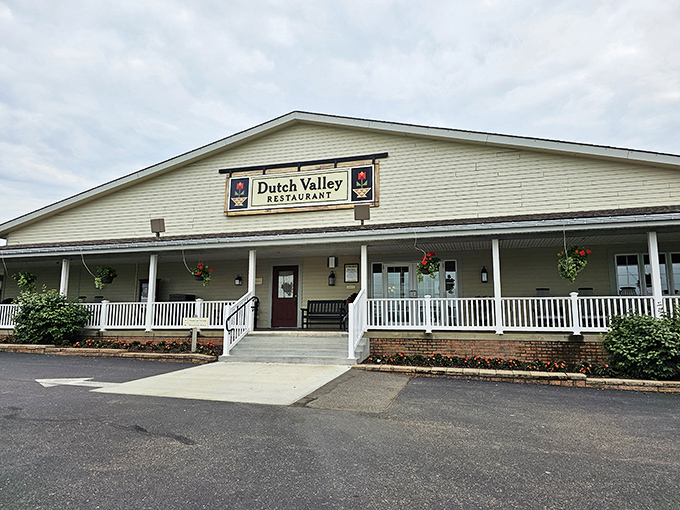 The classic Amish-country architecture of Dutch Valley promises meals that'll have you planning your next visit before dessert arrives.