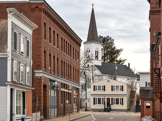 Church steeples and brick buildings create Franklin's Claremont's historic downtown boasts the kind of architectural character that usually comes with a much steeper price tag.