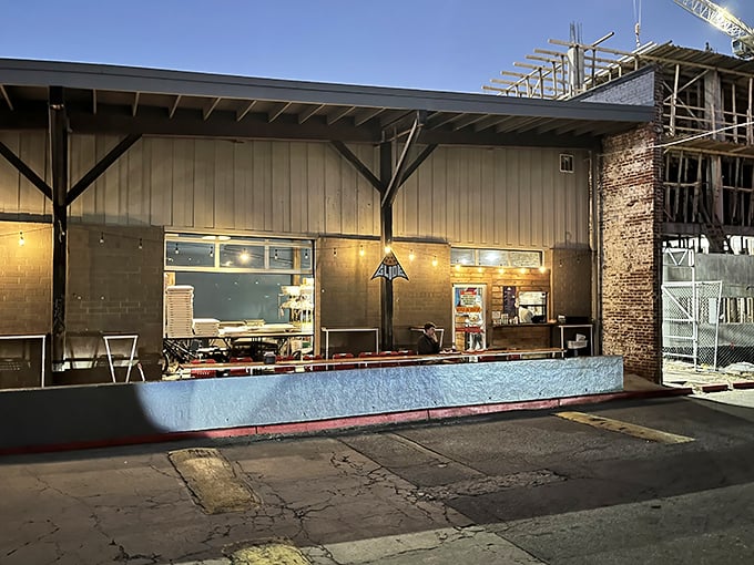 Like finding a speakeasy for pizza lovers, Glide's unassuming exterior keeps the secret of their extraordinary pies from the uninitiated.