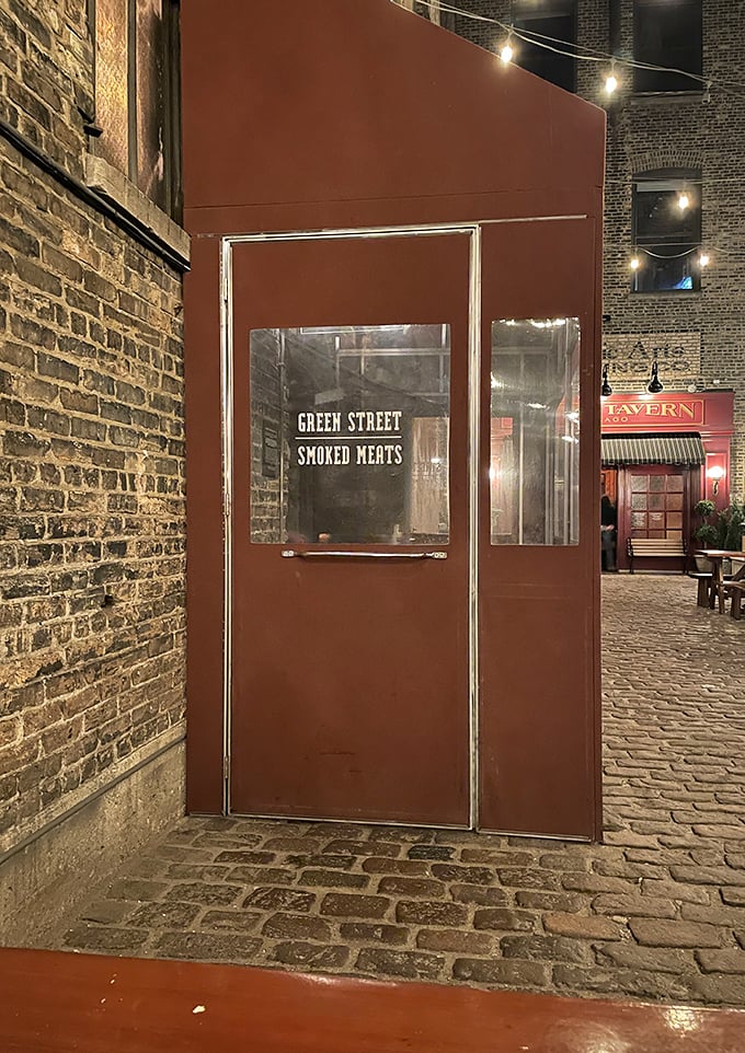 That copper-toned door guards Chicago barbecue secrets that have made believers out of countless skeptical deep-dish devotees.