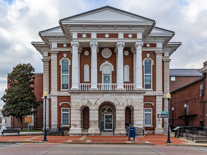 Historic buildings in Hopkinsville stand tall, much like your bank balance when living in this affordable Kentucky gem.