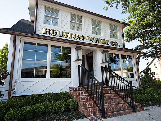 Those brick steps lead to a white clapboard paradise where beef is treated with the reverence it deserves.