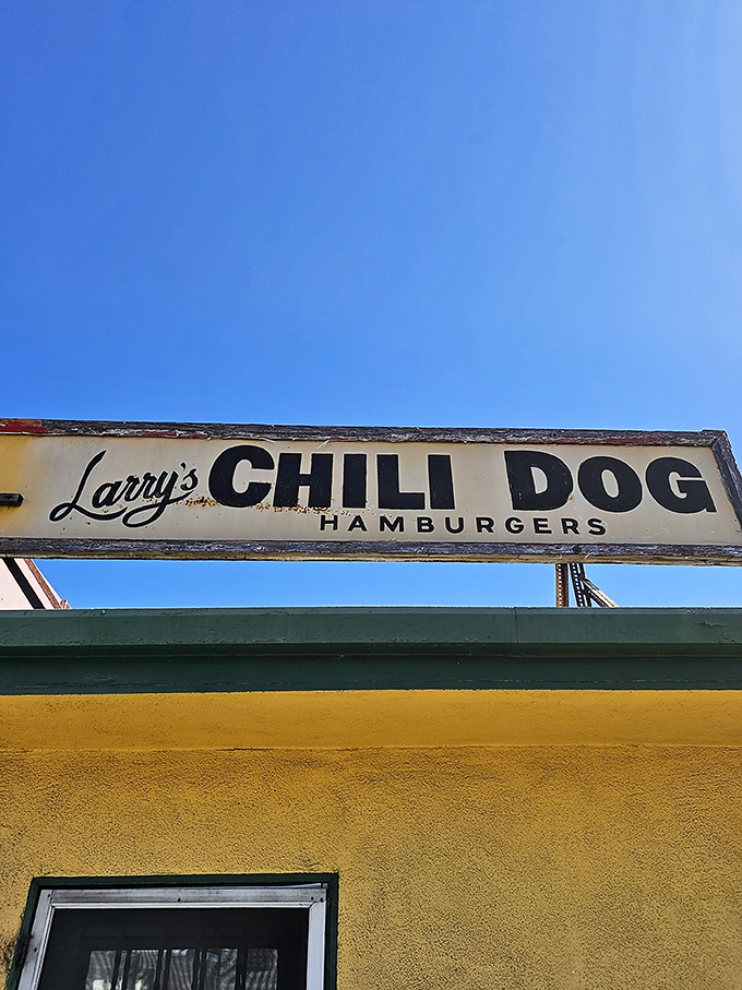 That vintage sign at Larry's has been promising chili dog bliss to generations of Burbank residents.