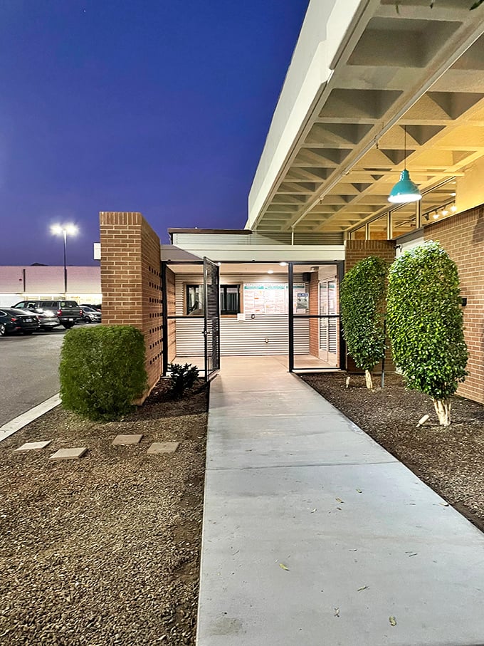 Little Miss BBQ's modern-meets-rustic vibe hints at the contemporary approach they take to traditional smoking techniques.