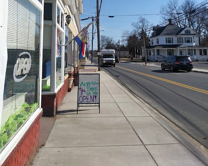 Small-town charm meets big-flavor cooking at this Hurlock staple where the sidewalk sign promises exactly what you'll find inside.