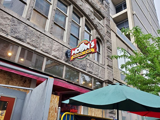 Nestled in downtown Boise, Moon's stone facade houses decades of breakfast memories and bottomless coffee cups.