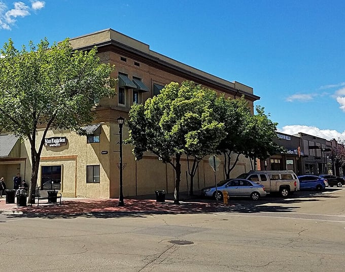 The historic Orpheum Theatre brings affordable entertainment to Nampa's budget-friendly downtown scene.