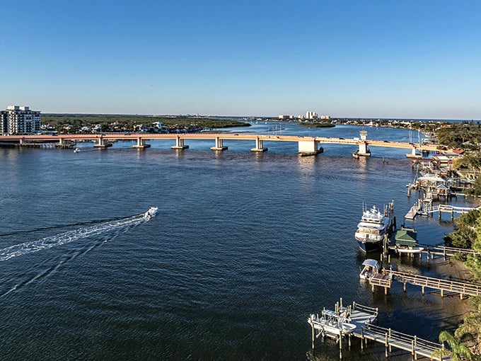 Pastel buildings meet Atlantic blue. New Smyrna Beach offers postcard-worthy coastal living that won't have you eating ramen in retirement.