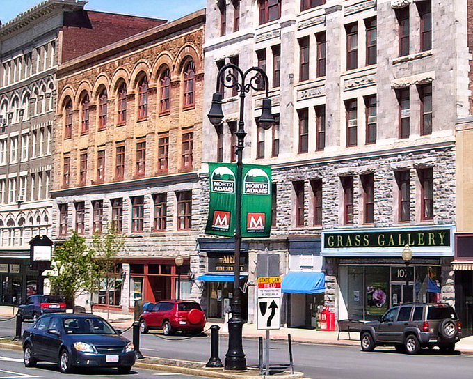 North Adams' snow-dusted streets offer a winter wonderland without the high-season prices of fancier Berkshire towns.