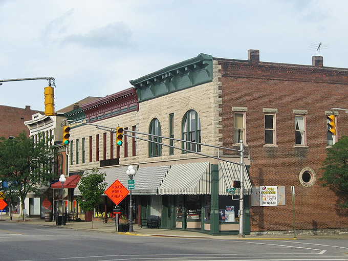 North Vernon's main street showcases the affordable charm that makes retirement dollars stretch further than you'd expect.