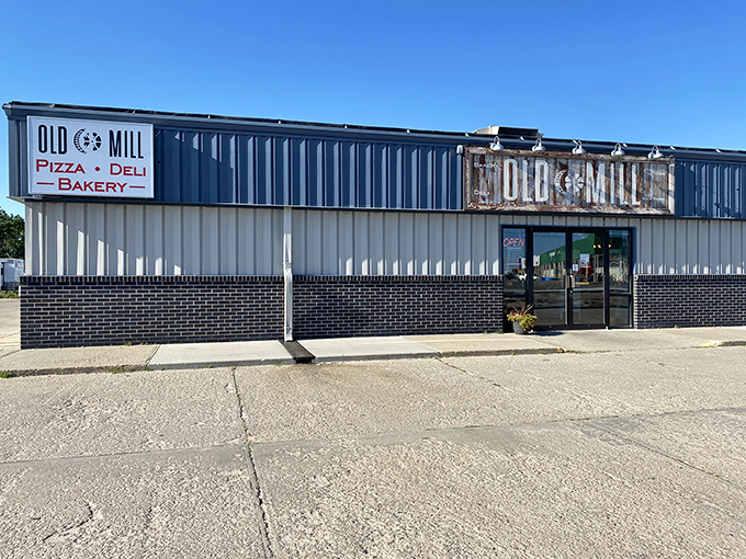 Part deli, part time machine. That rustic sign promises the kind of honest food that makes you nostalgic for places you've never been.