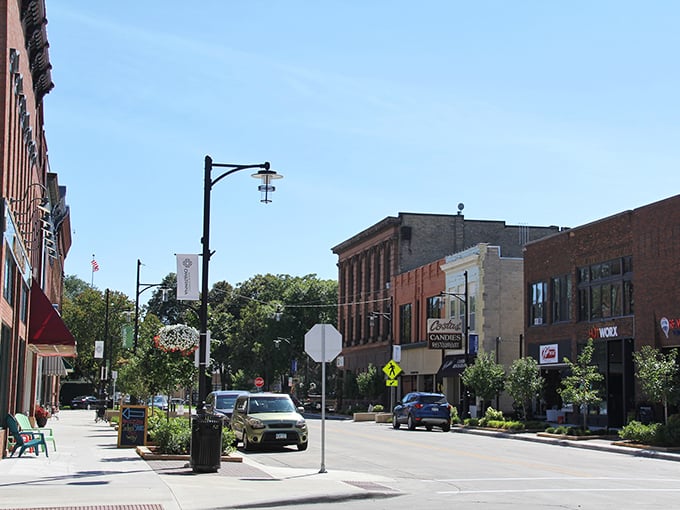 Main Street Owatonna offers small-town shopping without big-city prices. Those awnings add such character!