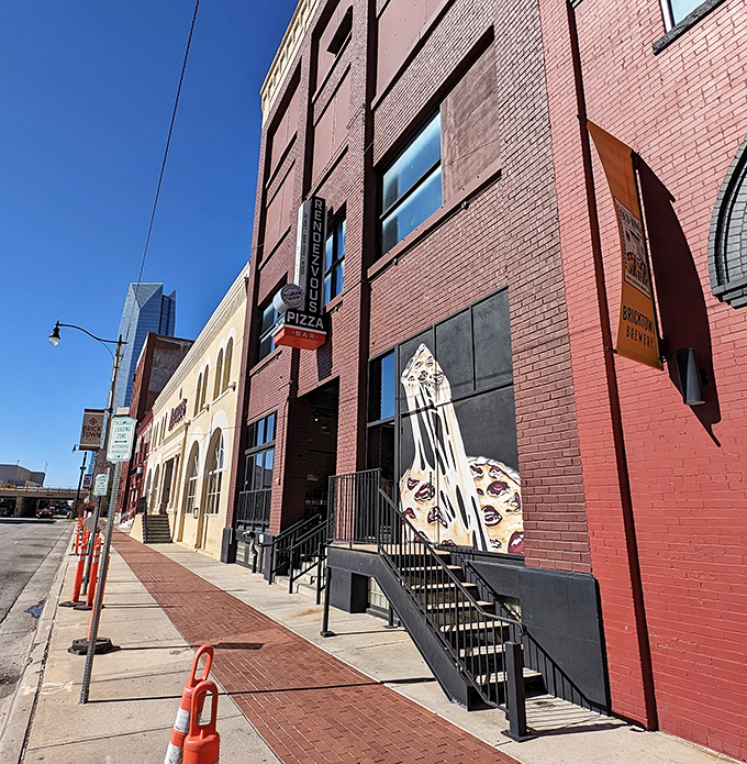 Bricktown's coolest corner serves up squares of joy with edges so crispy, they deserve their own fan club.
