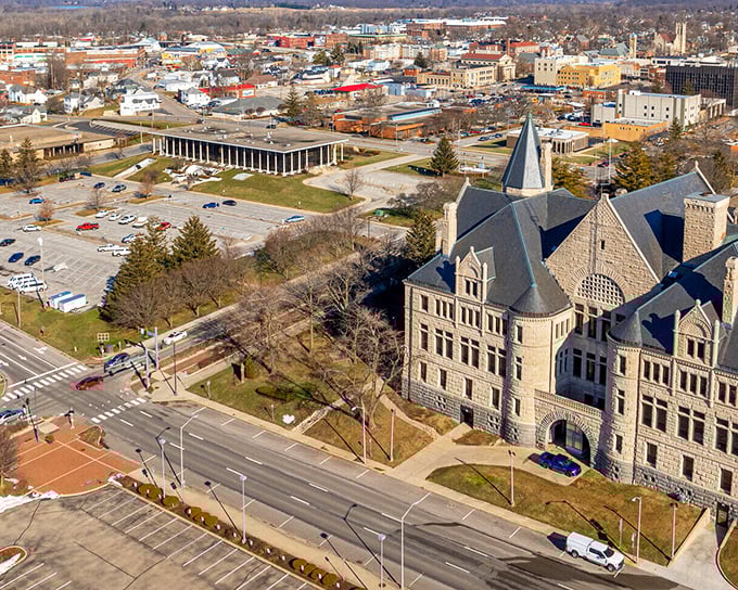 Richmond's stately courthouse square feels like stepping into a Norman Rockwell painting come to life.