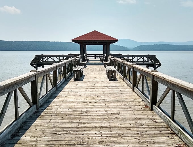 The train passing through Russellville reminds us that life keeps moving forward, especially when your retirement dollars stretch this far.