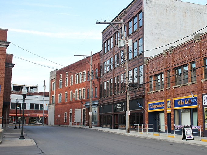 Sharon's charming main street showcases well-preserved architecture from its industrial heyday, perfect for leisurely retirement strolls.