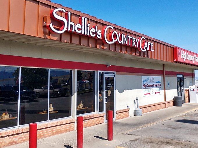 Those red safety poles aren't just practical &ndash; they're like exclamation points emphasizing "Stop here for great food!"