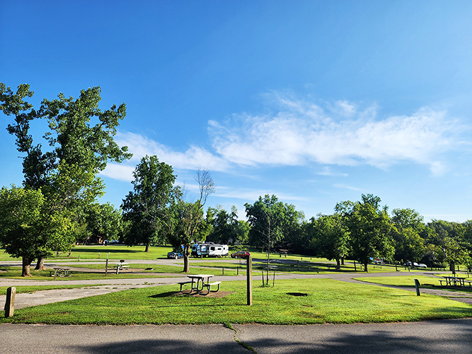 The Big River flows gentle and inviting through St. Francois State Park. Those clear waters are calling your name on hot summer days.