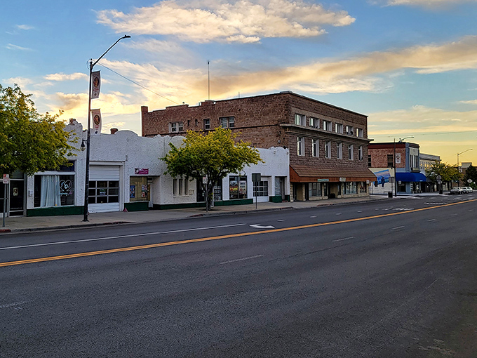 Susanville's colorful downtown buildings house local businesses with reasonable prices. Mountain town charm without the mountain-high costs.