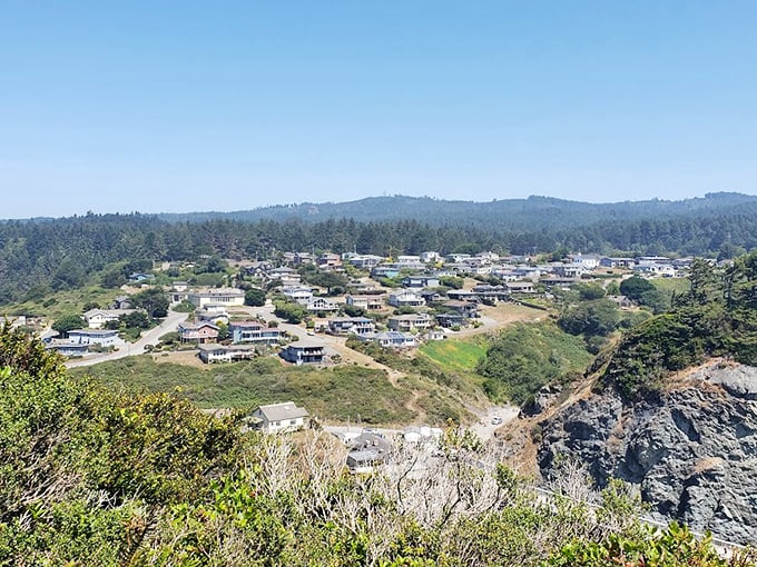 This coastal village perched above the Pacific offers the kind of views that make you forget what century you're in.