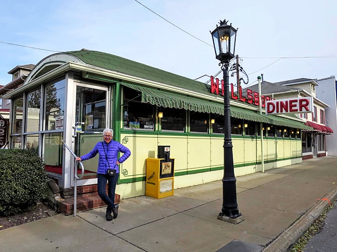 That vintage green exterior isn't just charming – it's a landmark. The Wellsboro Diner stands as a testament to "if it ain't broke, don't fix it."