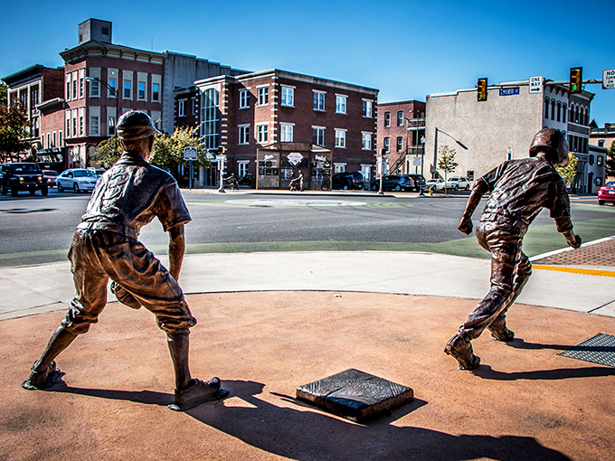 Baseball heritage comes alive in Williamsport, where bronze players forever swing for the fences in this budget-friendly retirement haven.